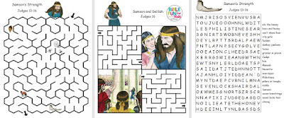 Strong Samson | Bible Fun For Kids