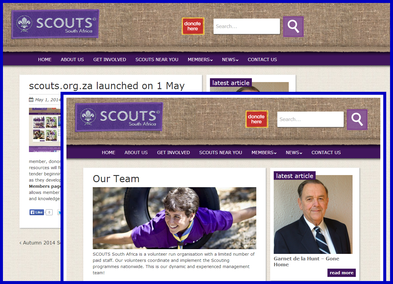 Harmelia Gardens Air Scout Group: New Scouts South Africa website