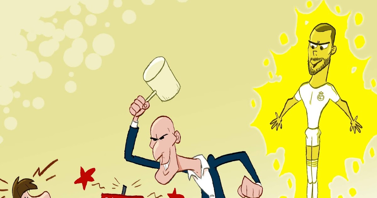 Omar Momani cartoons: Zinedine Zidane has finally got his man! Watch ...