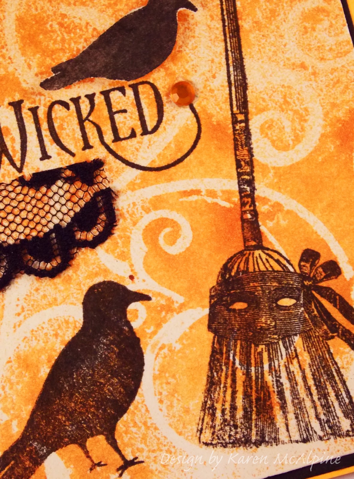 Dreaming and Creating: Spooky Wicked Halloween Card with Character ...