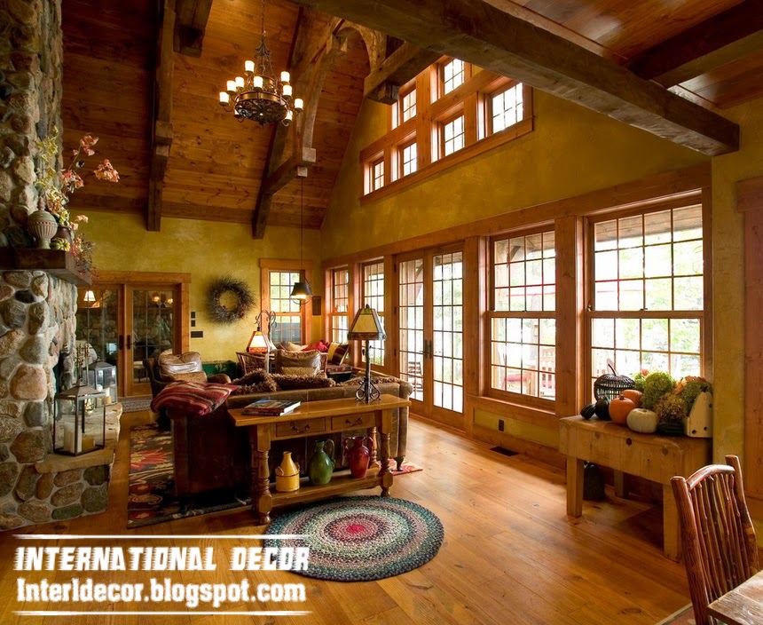 Old farmhouse in the woods with a rustic interior - Home Decoration Ideas