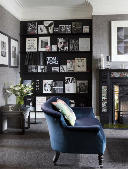 A Library of Design: Feeling Blue: Why Navy Interiors Reflect Our Mood