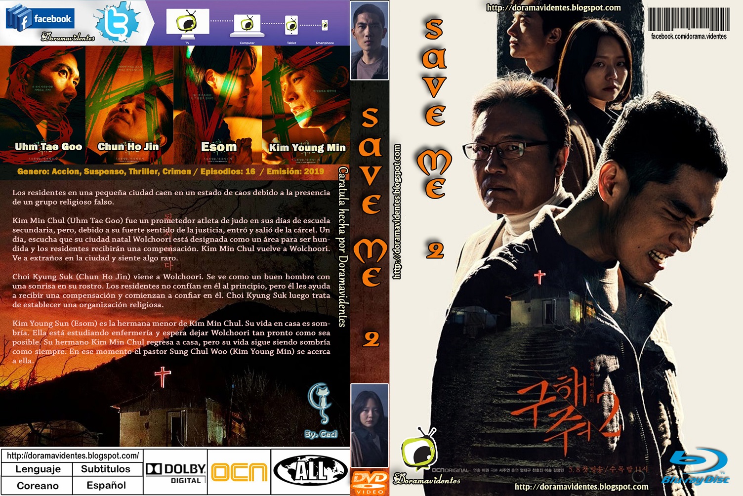 DORAMAVIDENTES: Save Me 2 (Carátula)