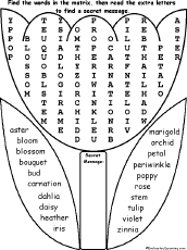 Spring Word Search