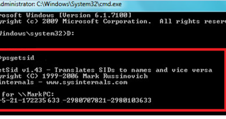 SysAdmino's E-Diary: Find Out Windows SID (Security Identifier) of a ...