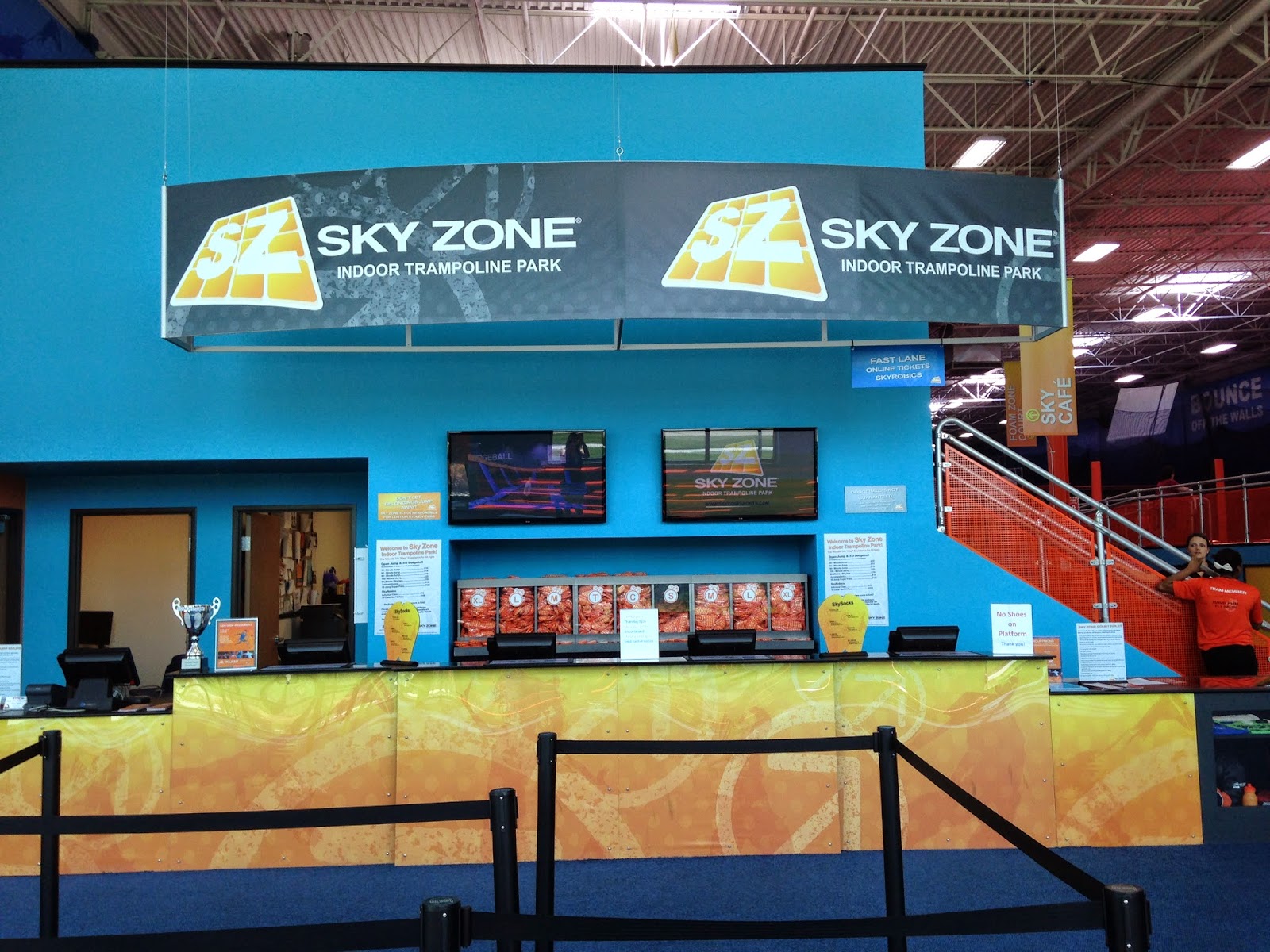 Mommy's Favorite Things: Sky Zone Review & Giveaway MI ONLY