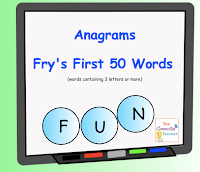 Classroom Freebies Too: Fry's First 100 Words on the SMARTBoard