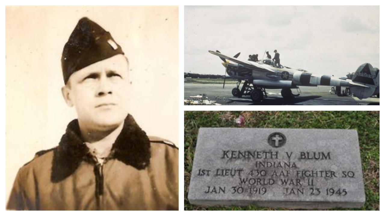 WW2 Fallen 100: WW2 Fallen - P-38 pilot Kenneth "Chase" Blum