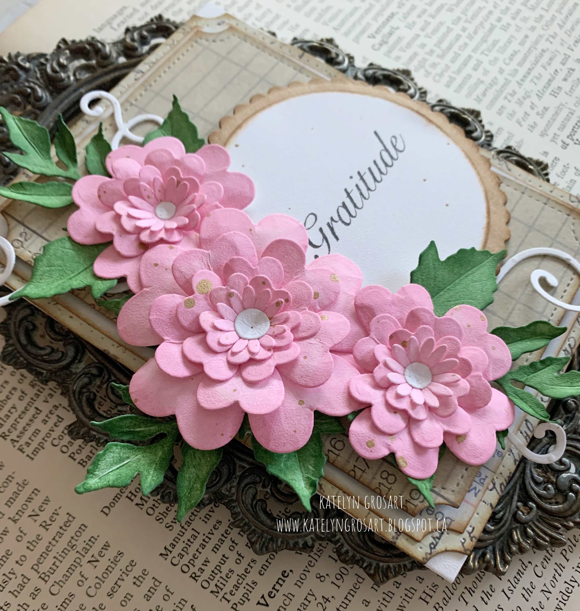 A Creative Journey: Gratitude Card