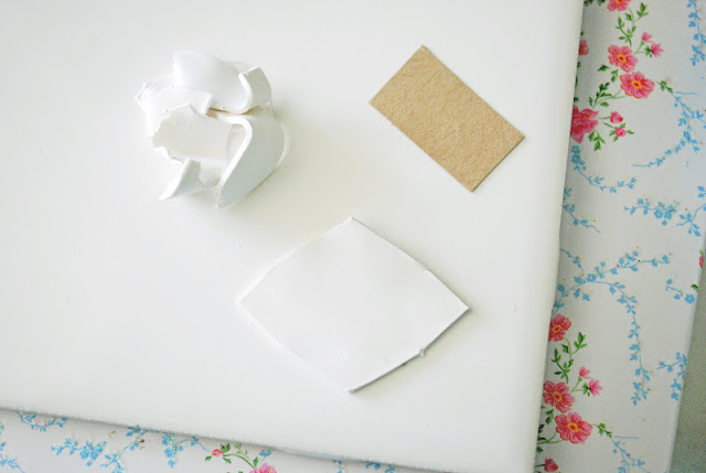 stellaire: DIY clay envelope necklace