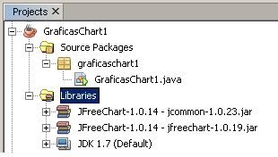 Código Java: Agregar Librería JFreeChart a nuestro proyecto en Netbeans.