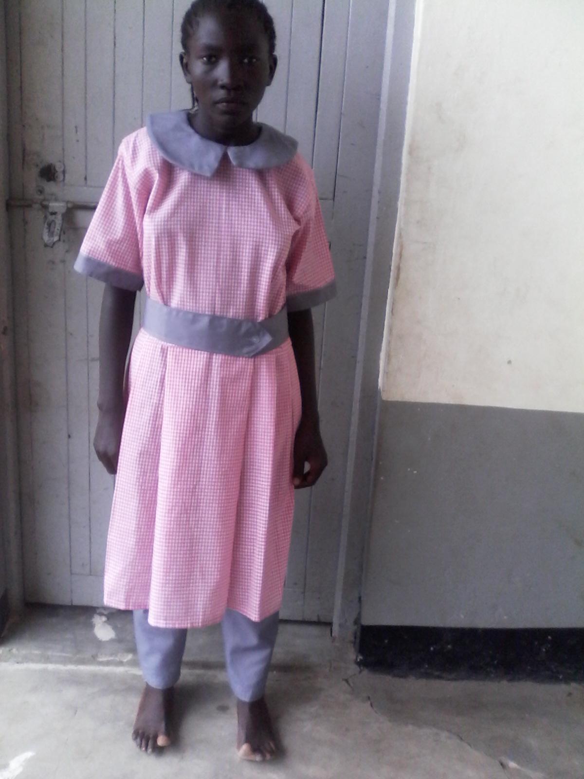 Sewing for Utange: First uniforms