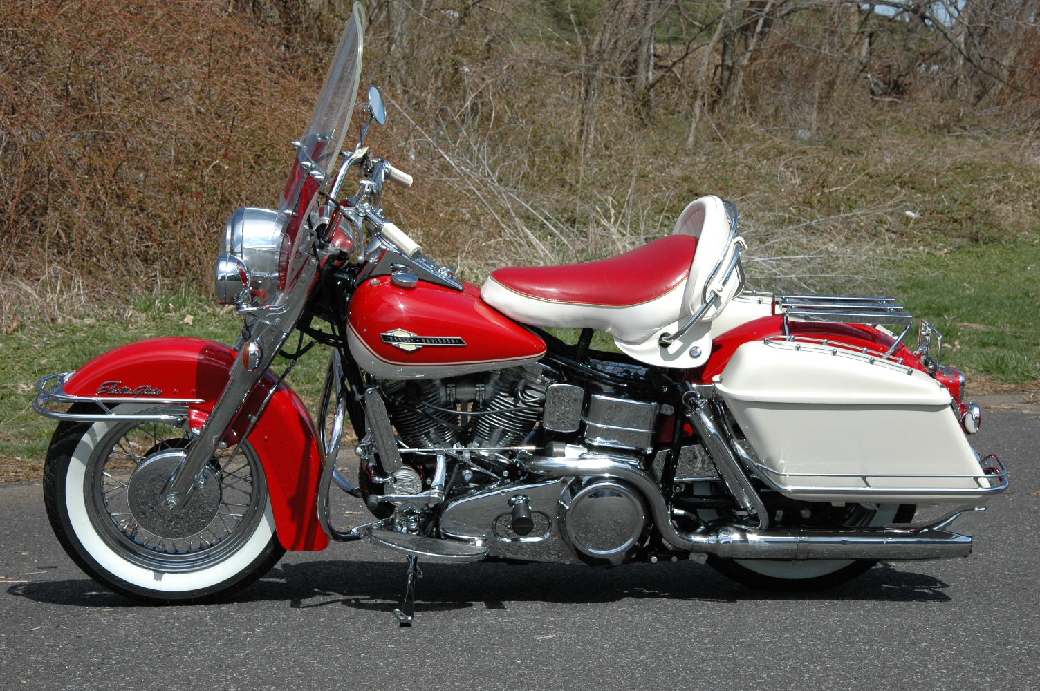 biker excalibur II: 1965 HARLEY DAVIDSON ELECTRA GLIDE PANHEAD by ...