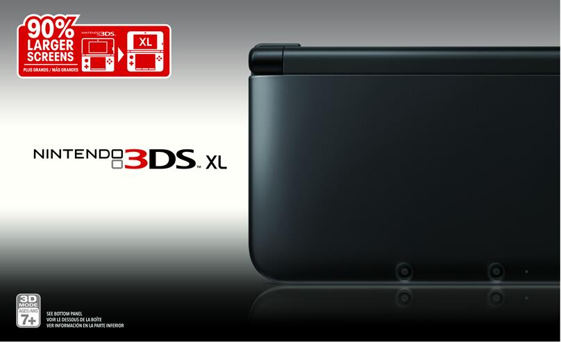 3DS XL Black chega hoje às lojas nos Estados Unidos