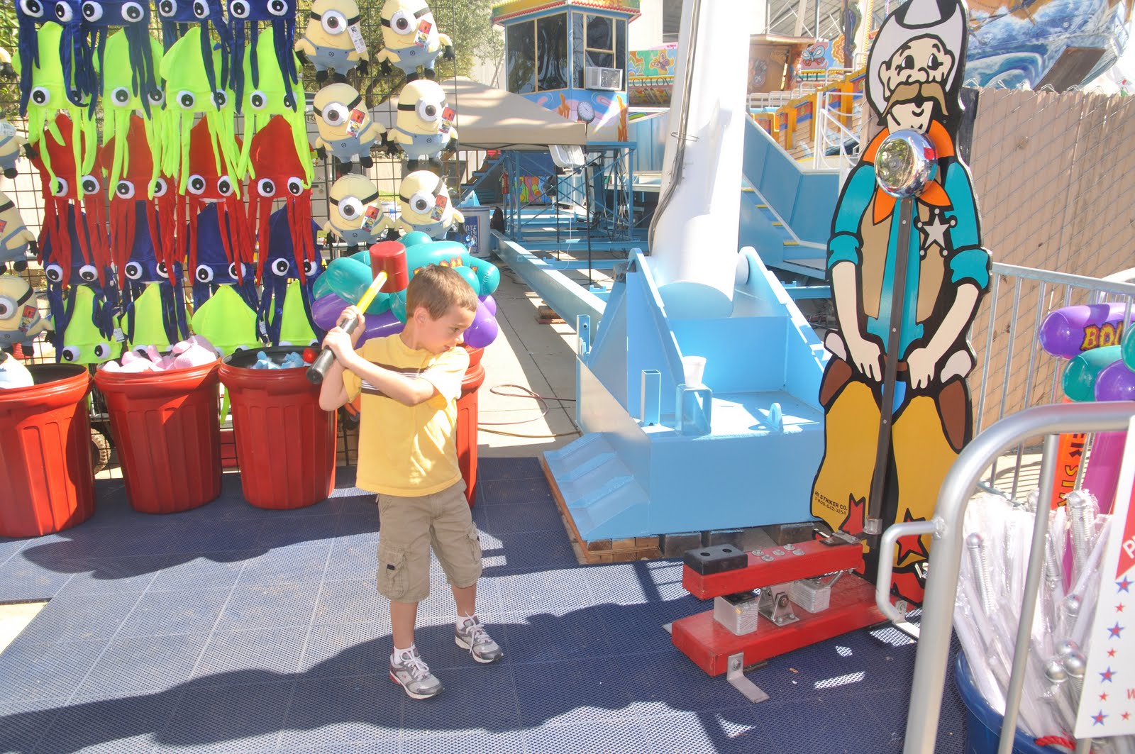 Pistorius Family: Texas State Fair - Games and Rides