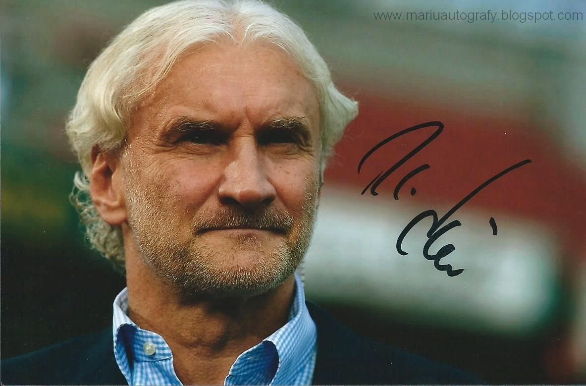 Autografy Mariu: Rudi Völler