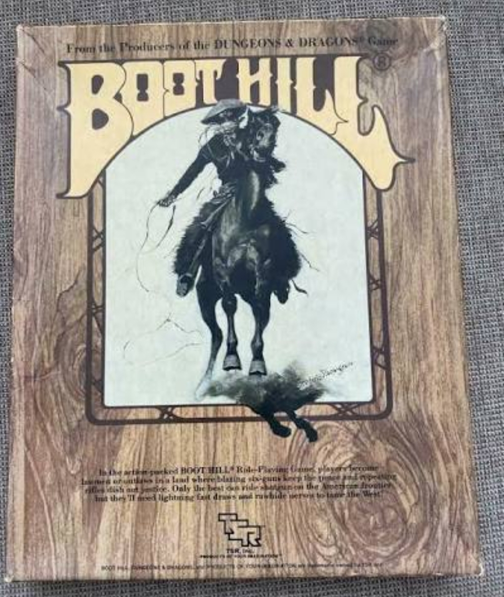 A Land Beyond Beyond : Boot Hill, by TSR 1975