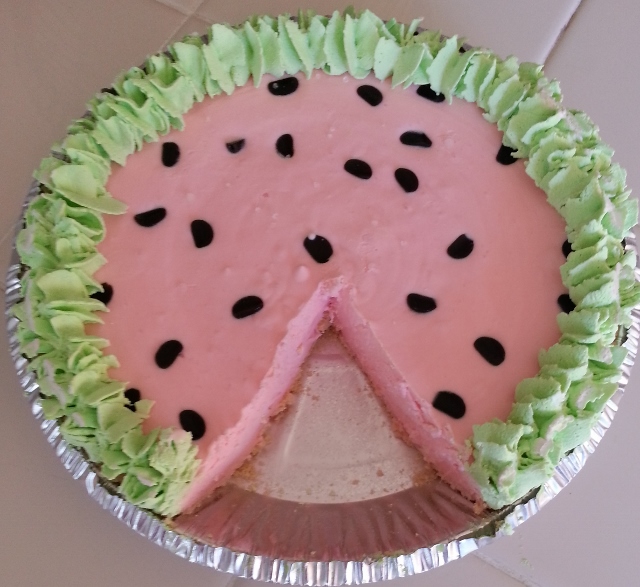 Baking Banquet: FROSTY WATERMELON PIE