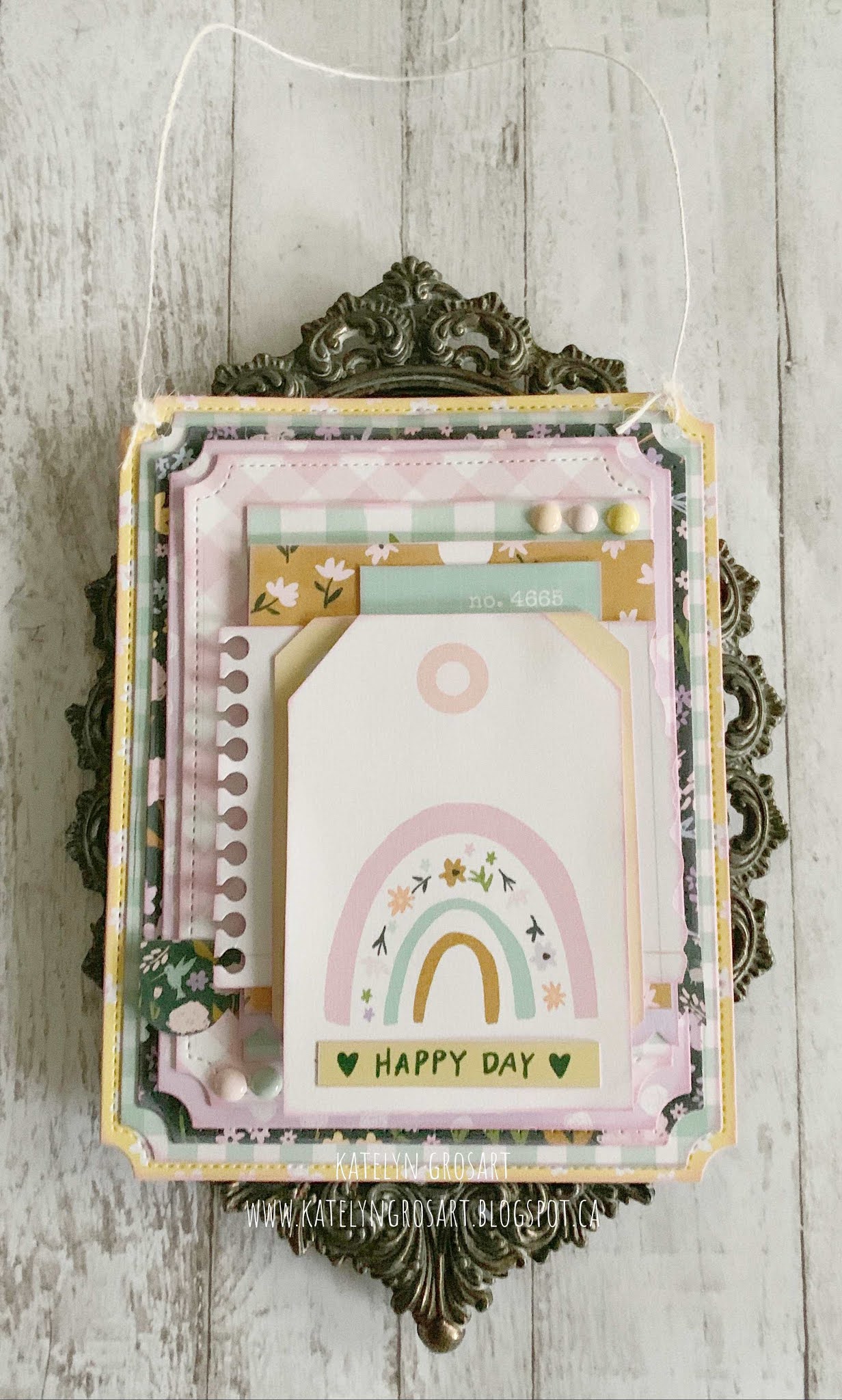 A Creative Journey: Happy Day Wall Hanging