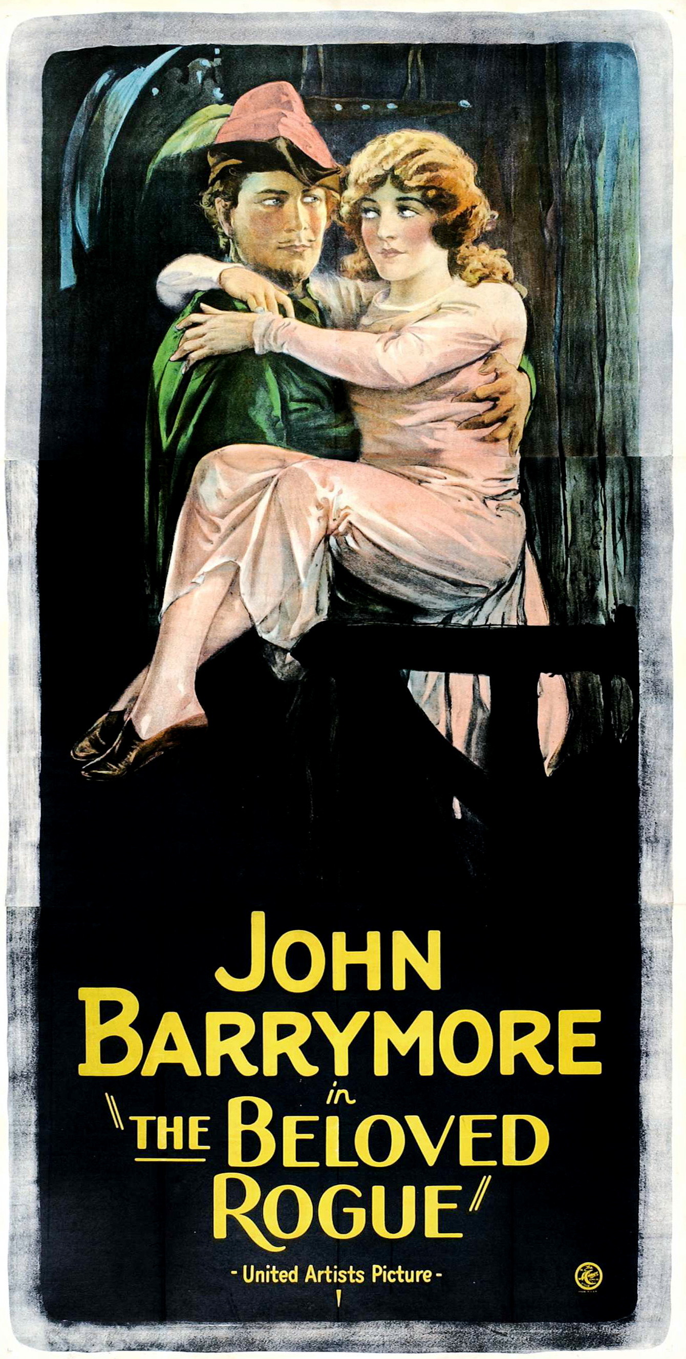 📅1927 🎦EL VAGABUNDO POETA. The Beloved Rogue 🎬Alan Crosland 🎨4 carteles ...