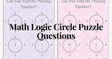 Maths Logic Circle Puzzle Questions and Solutions