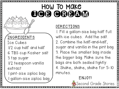 How to Make Ice Cream in 4 Easy Steps - Second Grade Stories