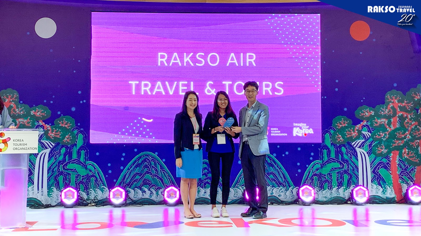 RAKSO TRAVEL Received Award from #LoveKorea 2019 Event!