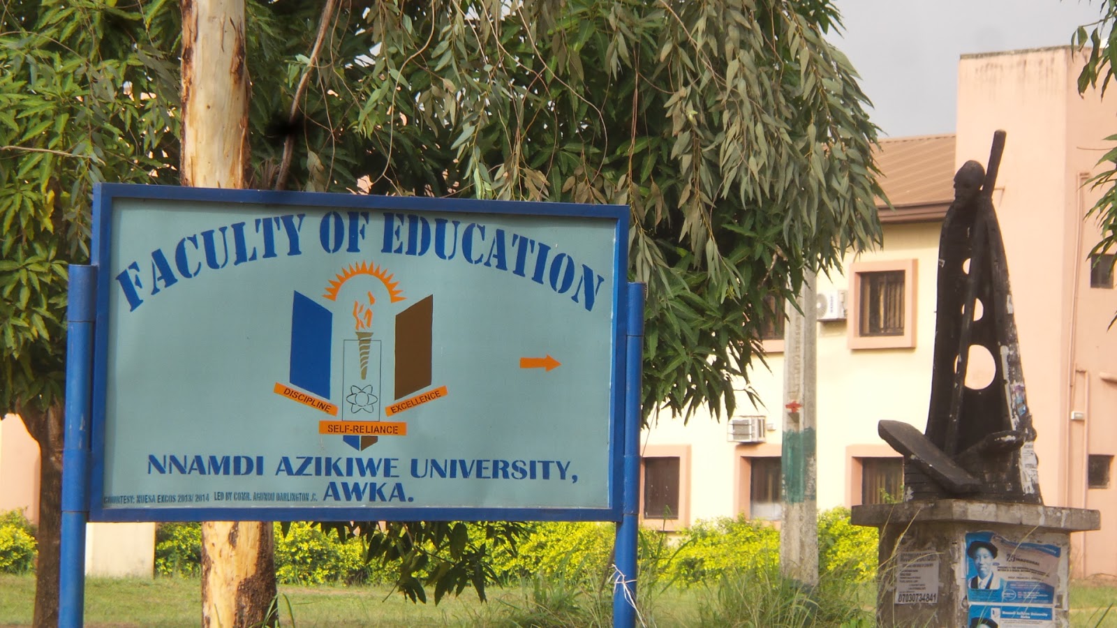amazing viewpoints: Beautiful pictures of Nnamdi Azikiwe University, Awka.