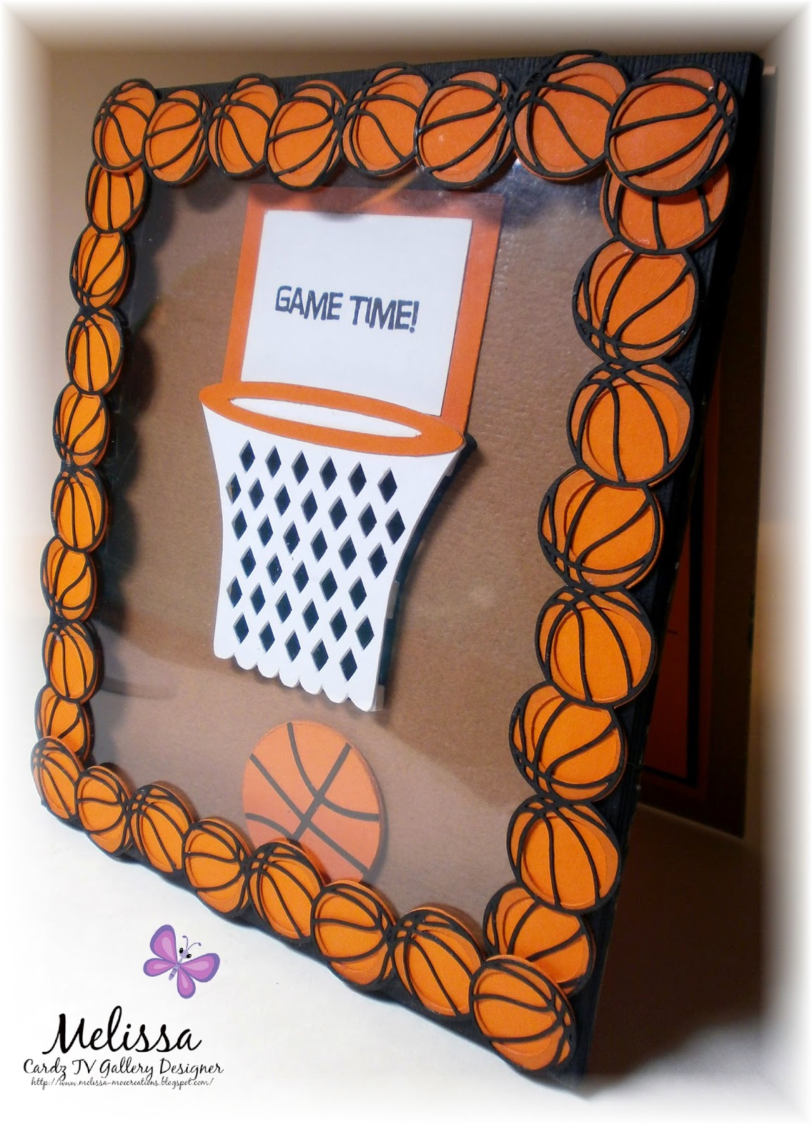 Moe Creations: Game Time shaker card/Cardz TV Gallery!!!