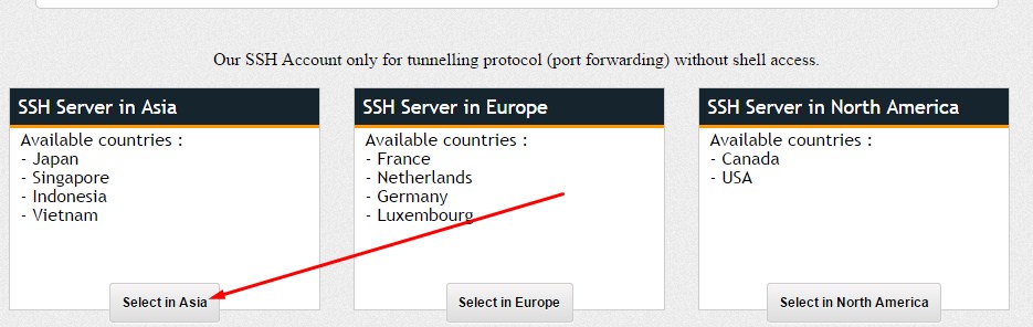 How to Create an Account SSH 1 Week In FastSSH