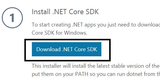 Gökhan Menteşe Blog: Microsoft .NET Core SDK Yükleme (Install .NET Core ...