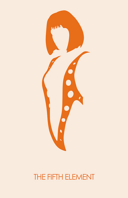 The Geeky Nerfherder: Movie Poster Art: The Fifth Element (1997)