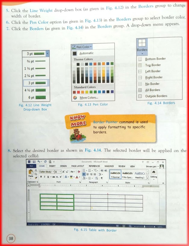 Chapter 4. Creating Tables in MS-Word (Text Book + Exercises ... Chapter 4. Creating Tables in MS-Word (Text Book + Exercises ...