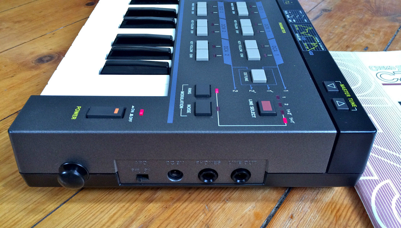 MATRIXSYNTH: CASIO CZ101 VINTAGE SYNTH + ORIGINAL CZ-101 Operation Manual