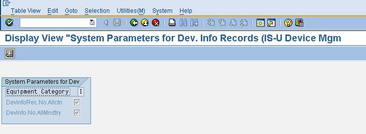 SAP ISU Billing: SAP Device Management configurations
