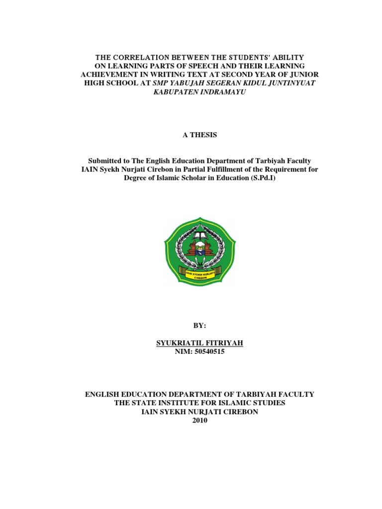 12+ Contoh Penulisan Judul Skripsi Yang Benar Contoh Proposal