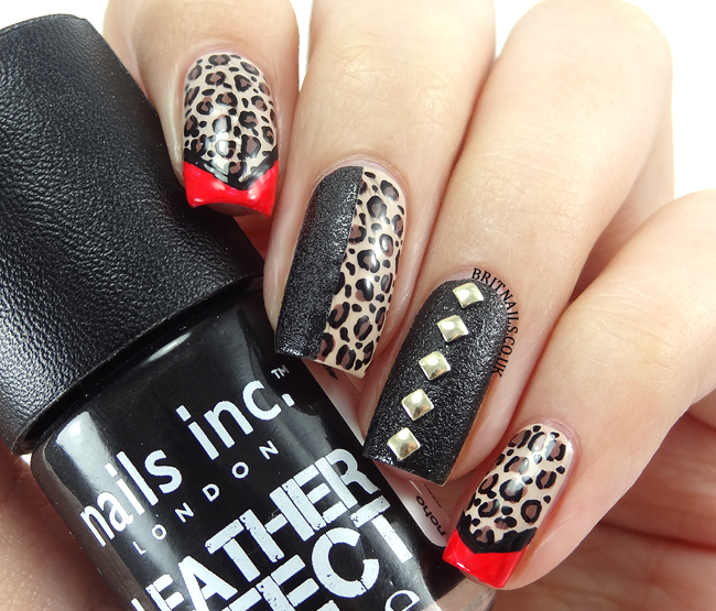 Leather N' Leopard | Brit Nails