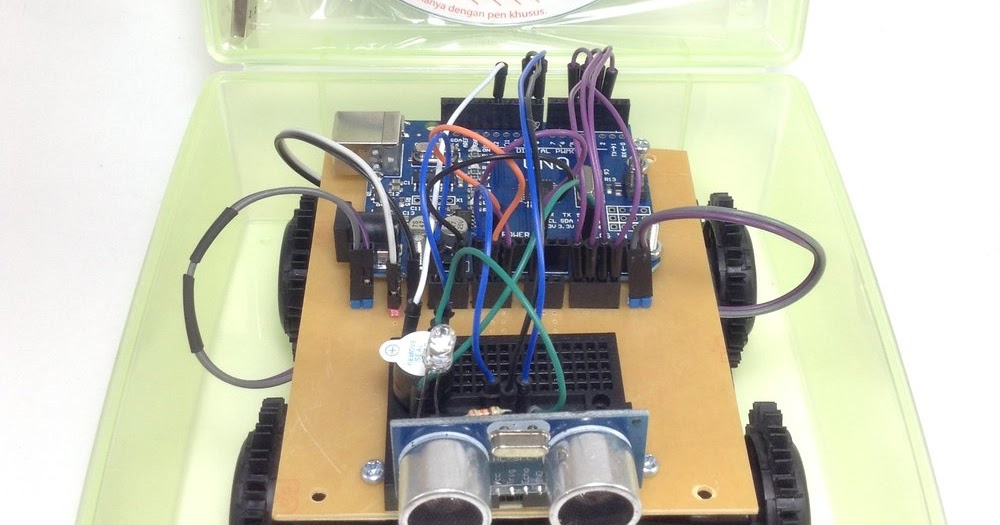 Smart Car 4WD : Robot Edukasi Wall Avoider Lengkap dengan Video ...