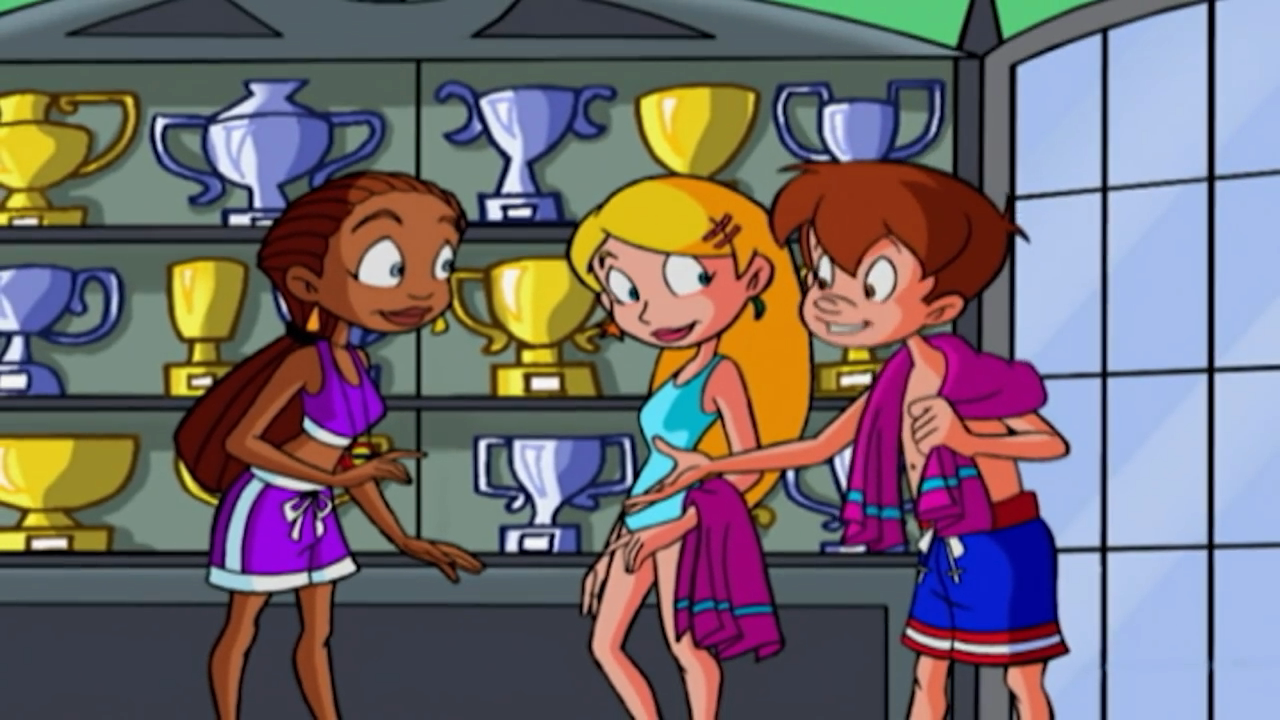 Shirtless Drawn Cartoon Boys: Harvey and others