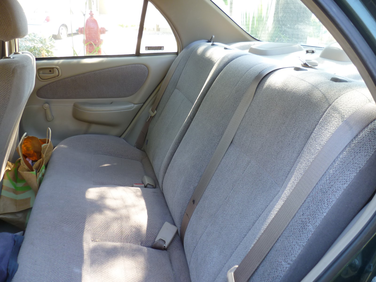 Rebel Repair: Chevy Prizm 2001 rear backseat swap
