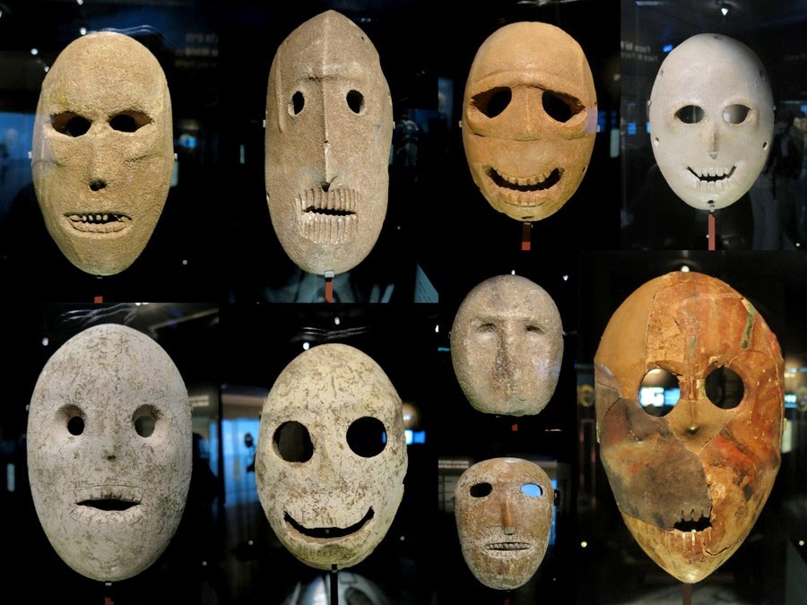 Nature Wonders Gershonized: The oldest Masks in the world at the Israel ...