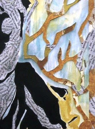 ARTISUN: Shapes of Shadows with Collage and Watercolor - Student Work