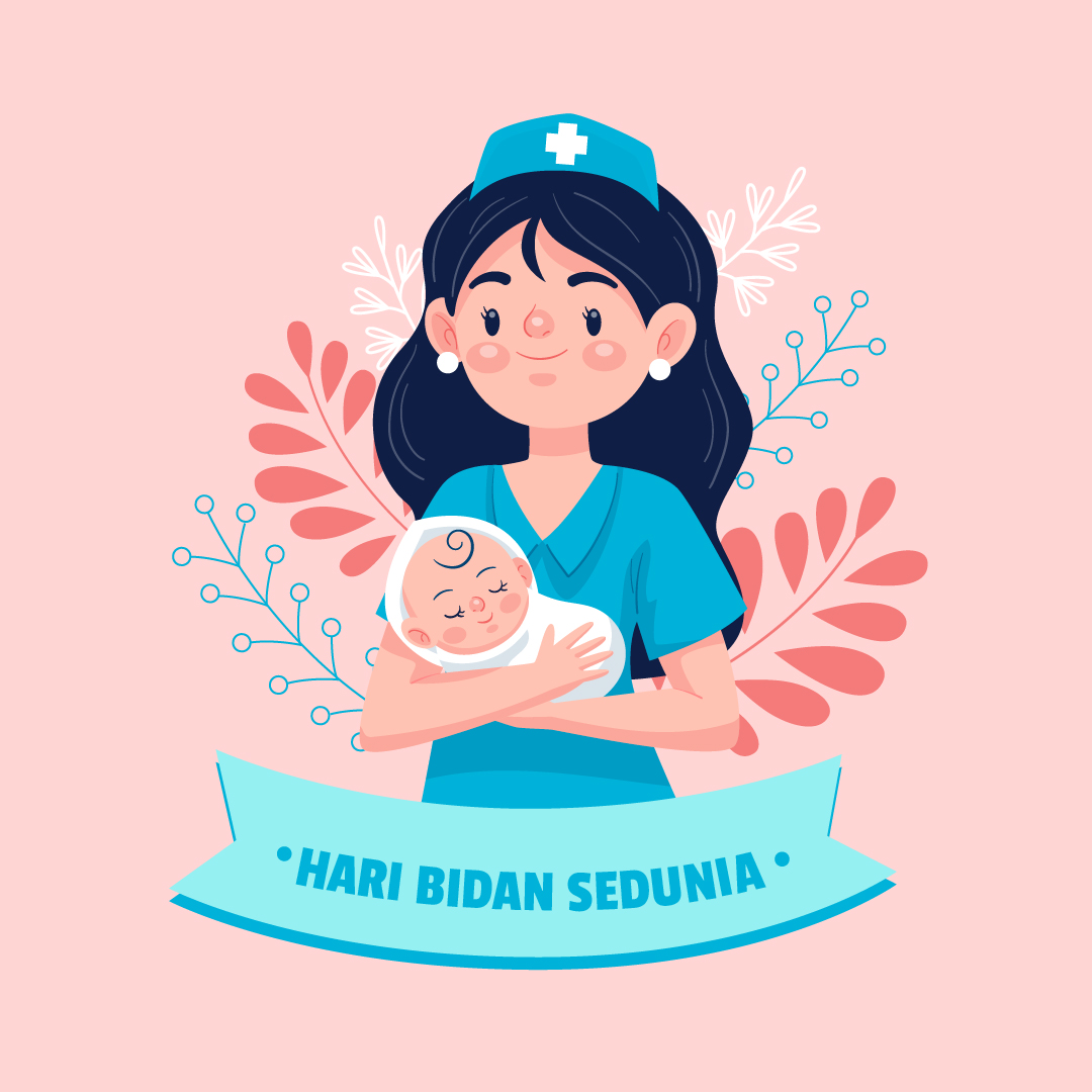 Gambar Ucapan Selamat Hari Bidan Sedunia 2021 - SKETZHBOOK