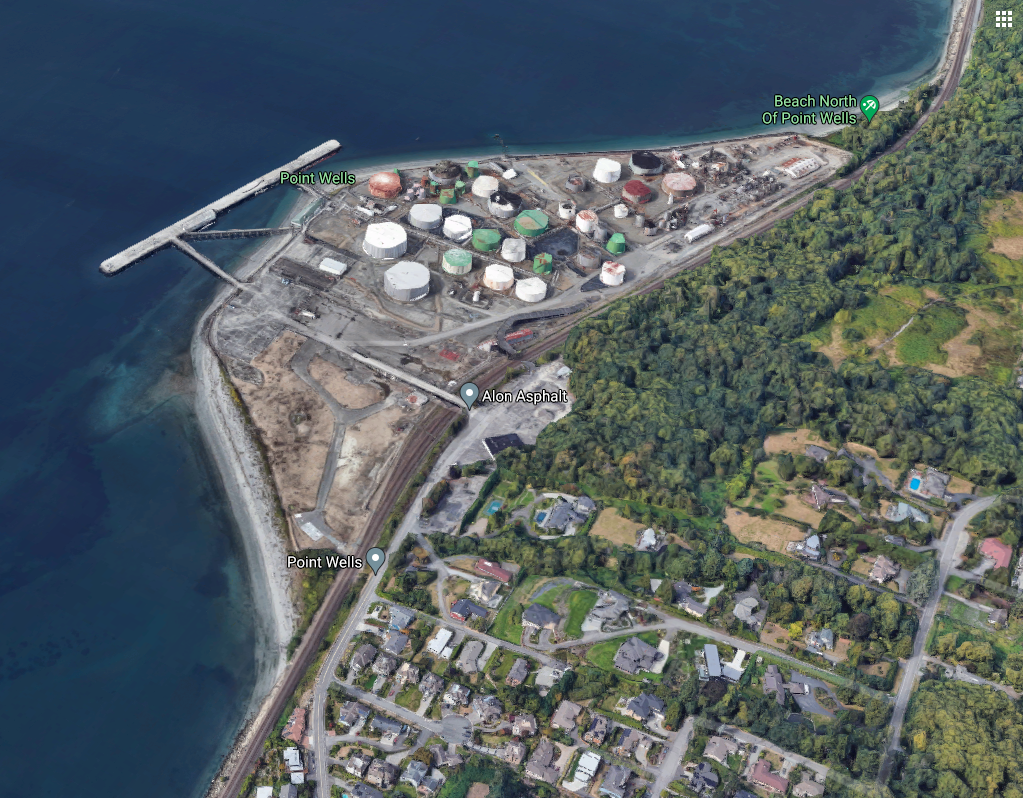 Shoreline Area News: Point Wells: Will the oil operations at Point ...