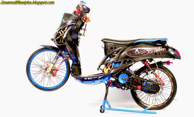 Hampir Full Kevlar - Yamaha Mio 2009 (Jakarta) ~ Zona Modifikasi Plus