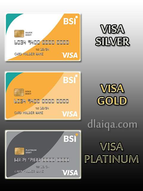 d'Laiqa Arena: Jenis Kartu Debit-ATM Bank Syariah Indonesia (BSI)