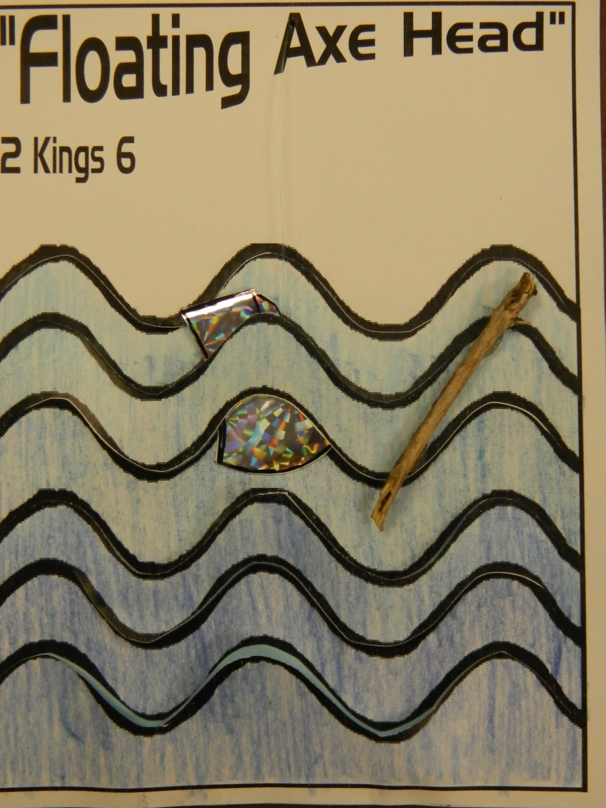 Hands On Bible Teacher: A Floating Axe Head.