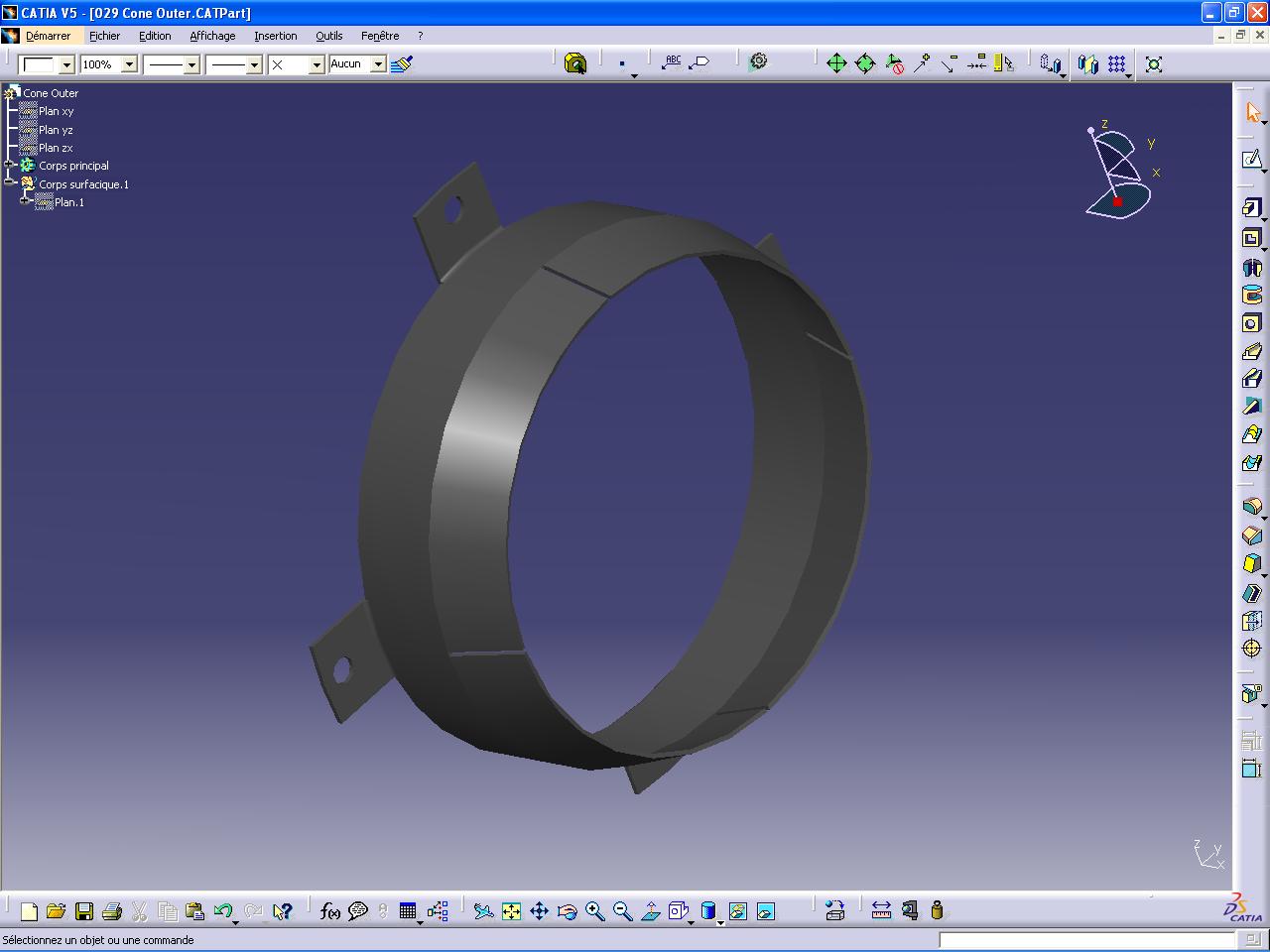 Homemade Wren 54 Mk1 Turbine project: NGV et Tuyère d'éjection