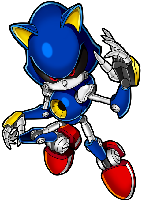 Other Work: 3D Model - Metal Sonic