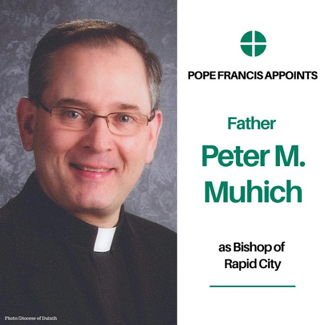 Pope Francis chooses Fr. Peter Muhich of Duluth as New Bishop of Rapid ...